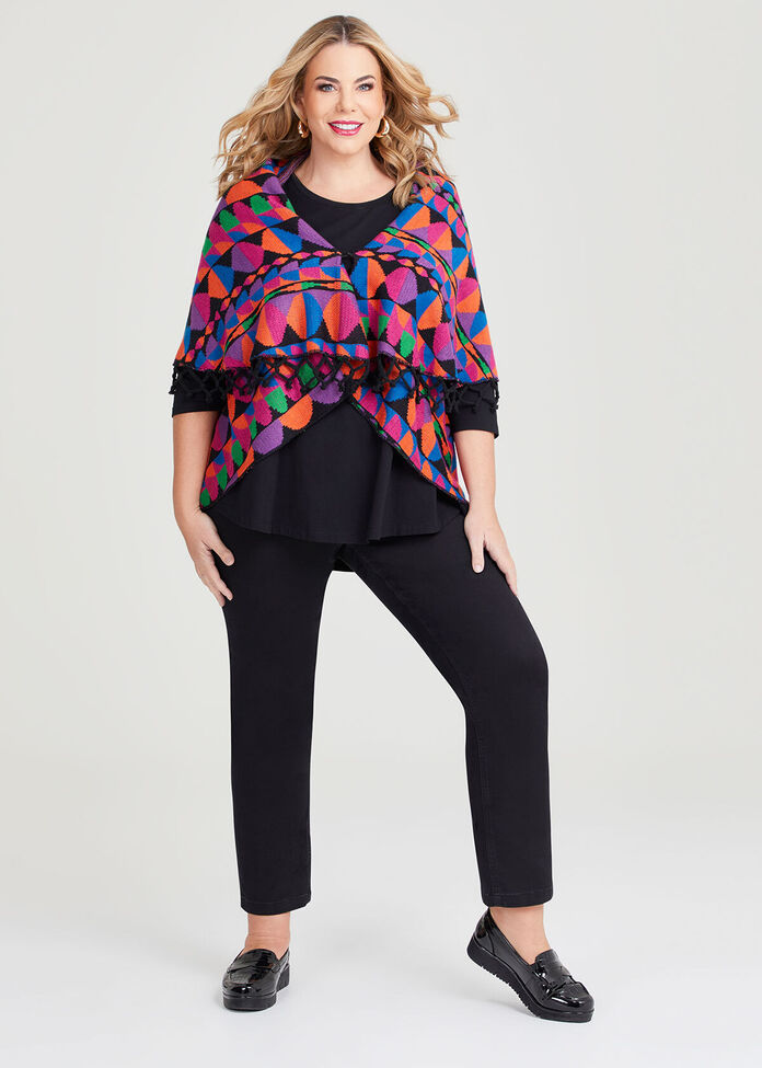 Shop Bright Cascading Vest in Multi | Accessories | Taking Shape AU