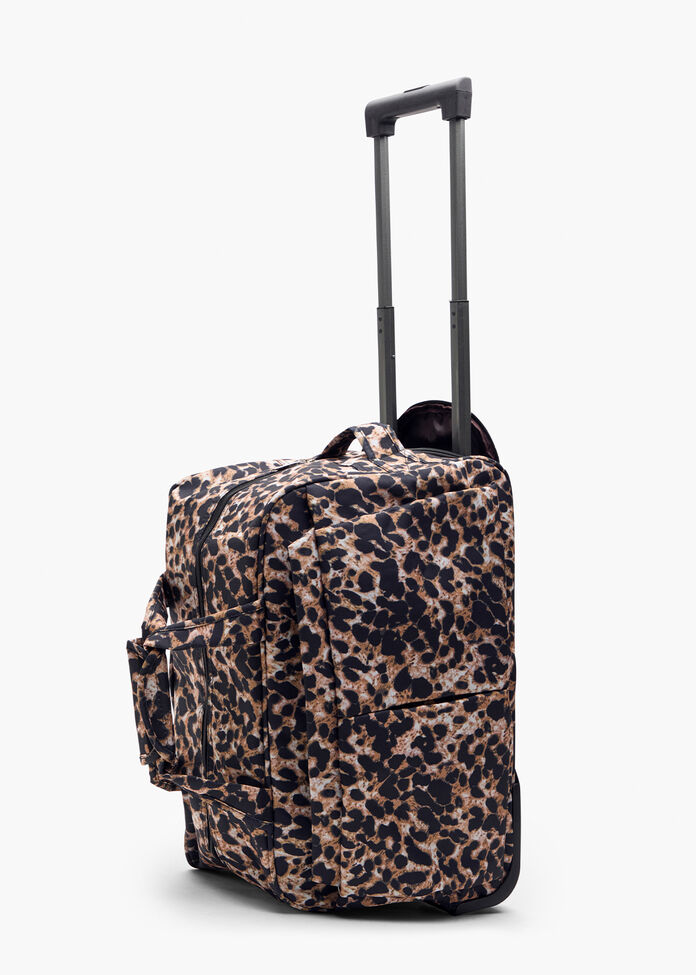Shop Leopard Weekender On Wheels in Multi | Accessories | Taking Shape AU