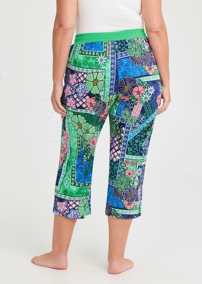 Shop Plus Size Bamboo Jardin Pyjama Pant, Multi | Taking Shape AU