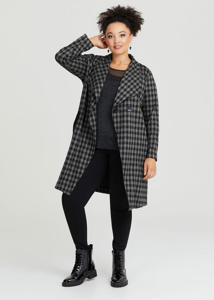 Shop Plus Size Mesh Sparkle Body Top, Black | Taking Shape AU