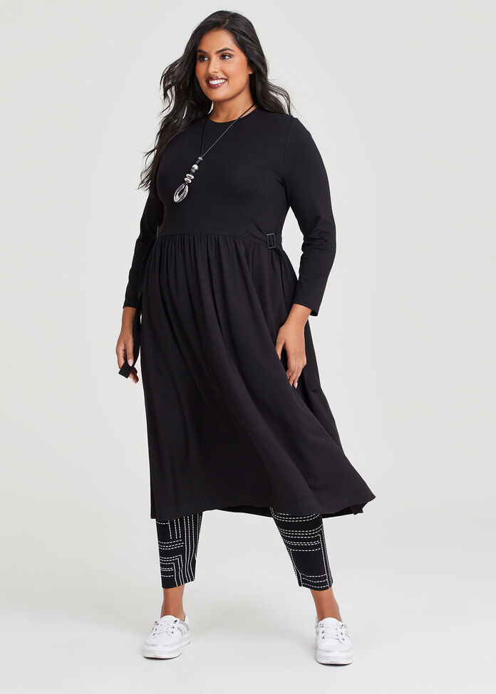 Shop Plus Size Natural Carliedress, Black | Taking Shape AU