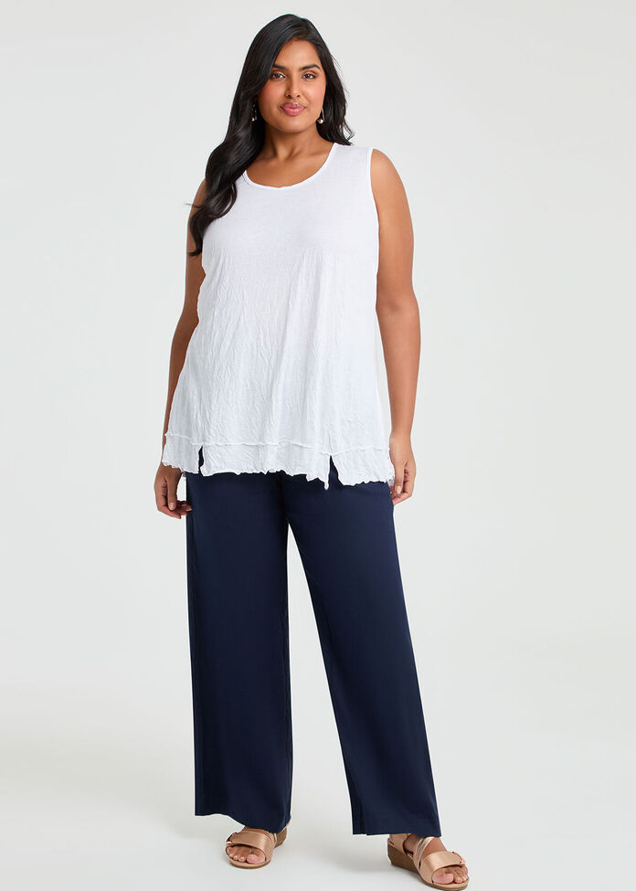 Shop Plus Size Bamboo Alicia Tank, White | Taking Shape AU