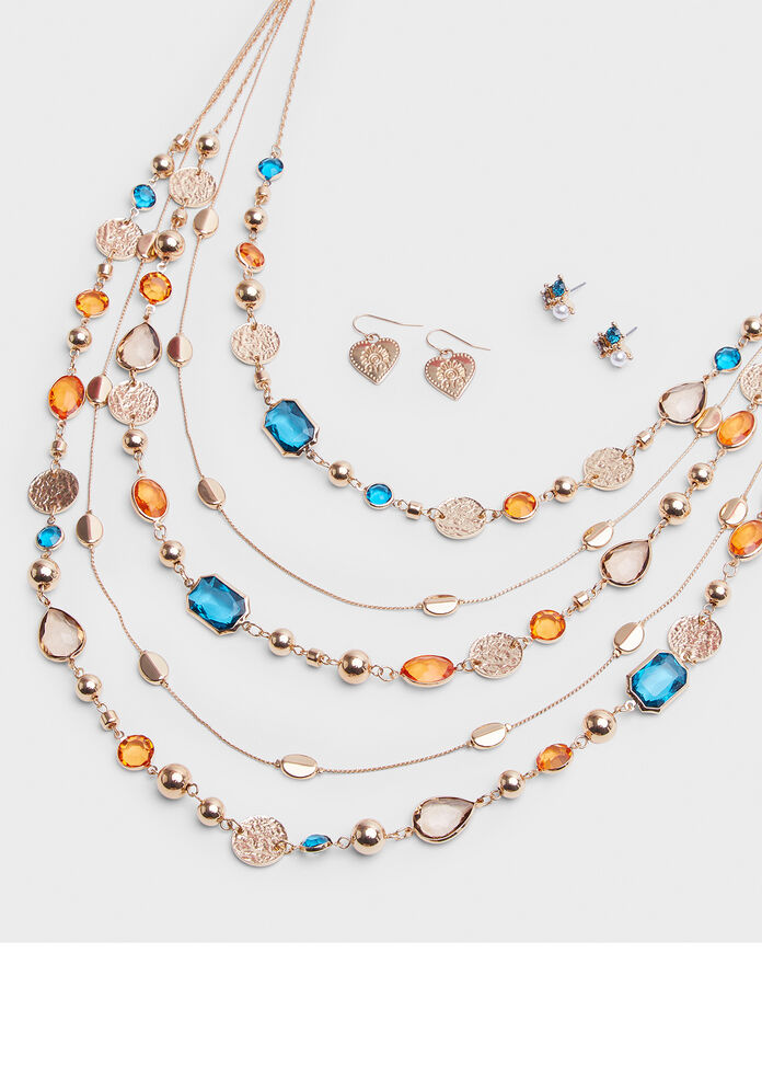 Shop Jewel Earring Set in Gold | Accessories | Taking Shape AU