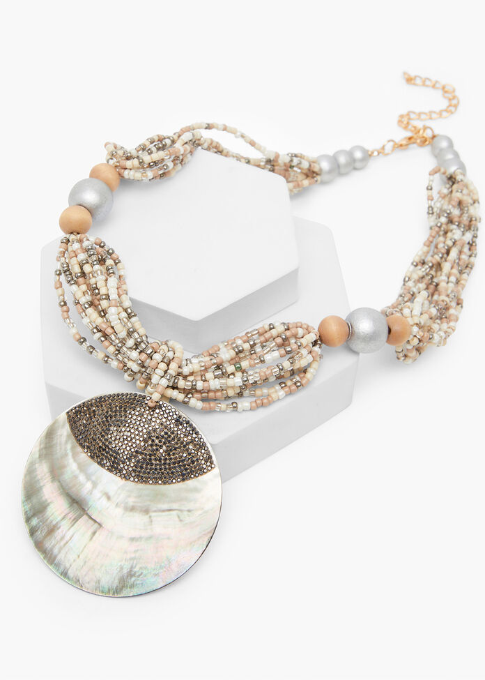 Shop Shell Necklace in White | Accessories | Taking Shape AU