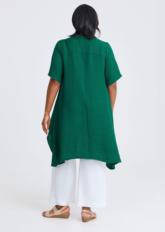 Shop Plus Size Crinkle Hope Top, Green | Taking Shape AU