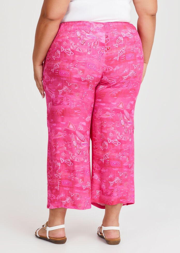 Shop Plus Size Elverina Daba Crop Pant, Multi | Taking Shape AU