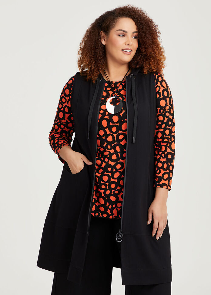 Shop Plus Size Ponte Off Duty Vest, Black | Taking Shape NZ