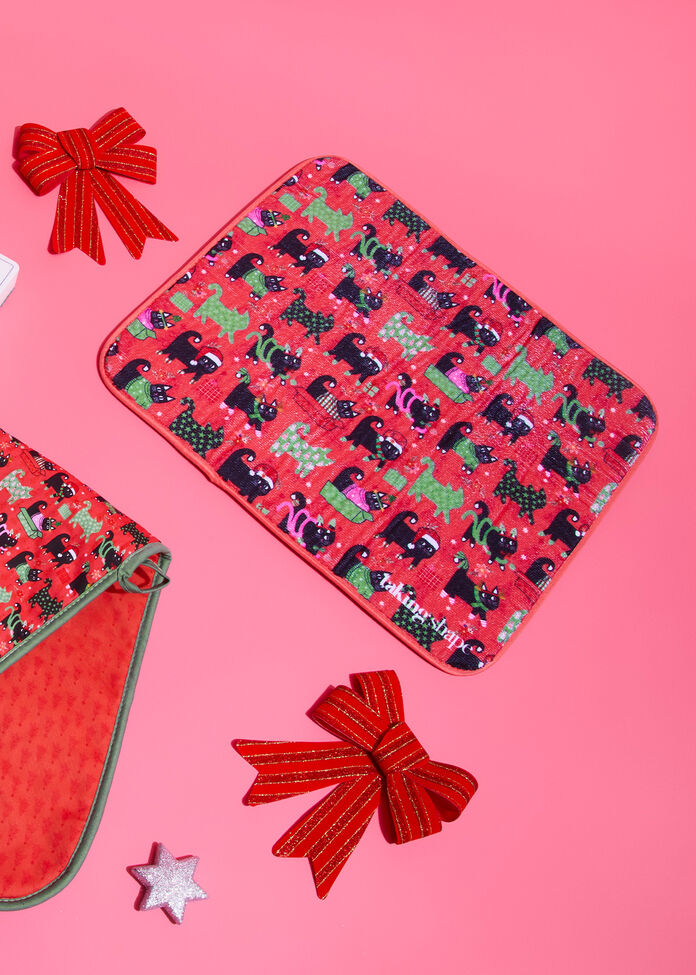 Shop Christmas Dish Drying Mat in Multi | Accessories | Taking Shape AU