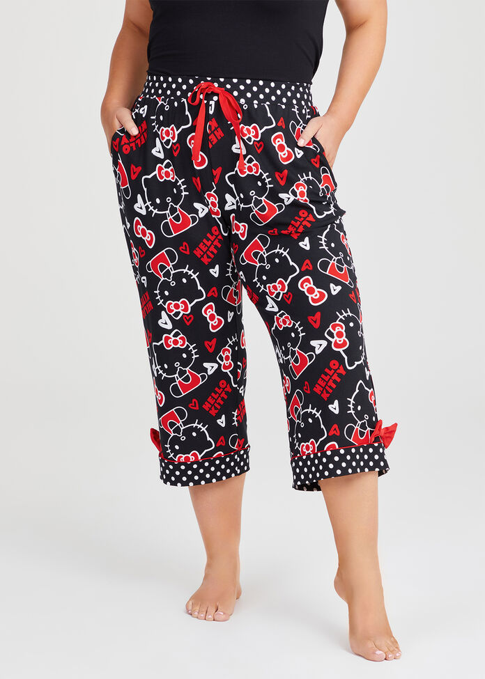Shop Plus Size Hello Kitty Pyjama Pant, Multi | Taking Shape AU