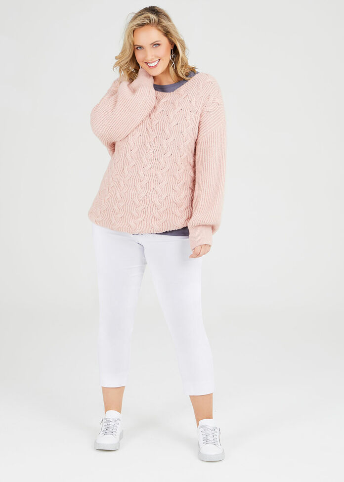 Shop Editorial Work Pant in White, Sizes 12-30 | Taking Shape AU