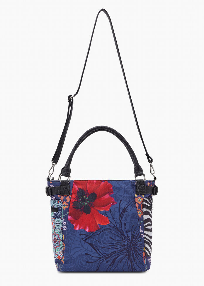 Shop Denim Patchwork Bag in Multi | Accessories | Taking Shape AU