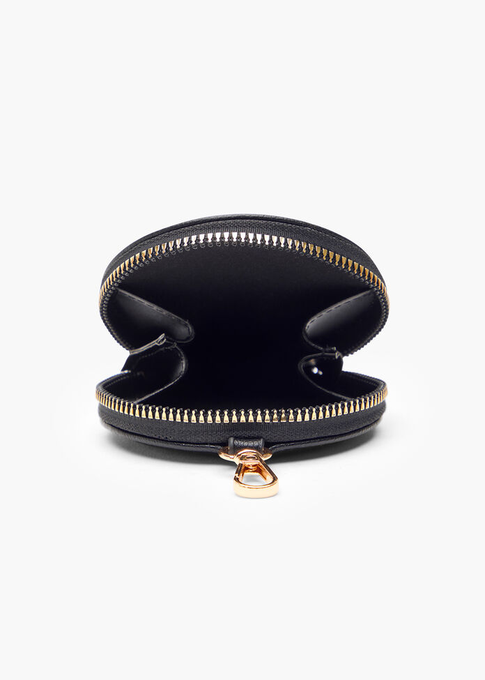 Shop Zip Coin Purse in Black | Accessories | Taking Shape AU