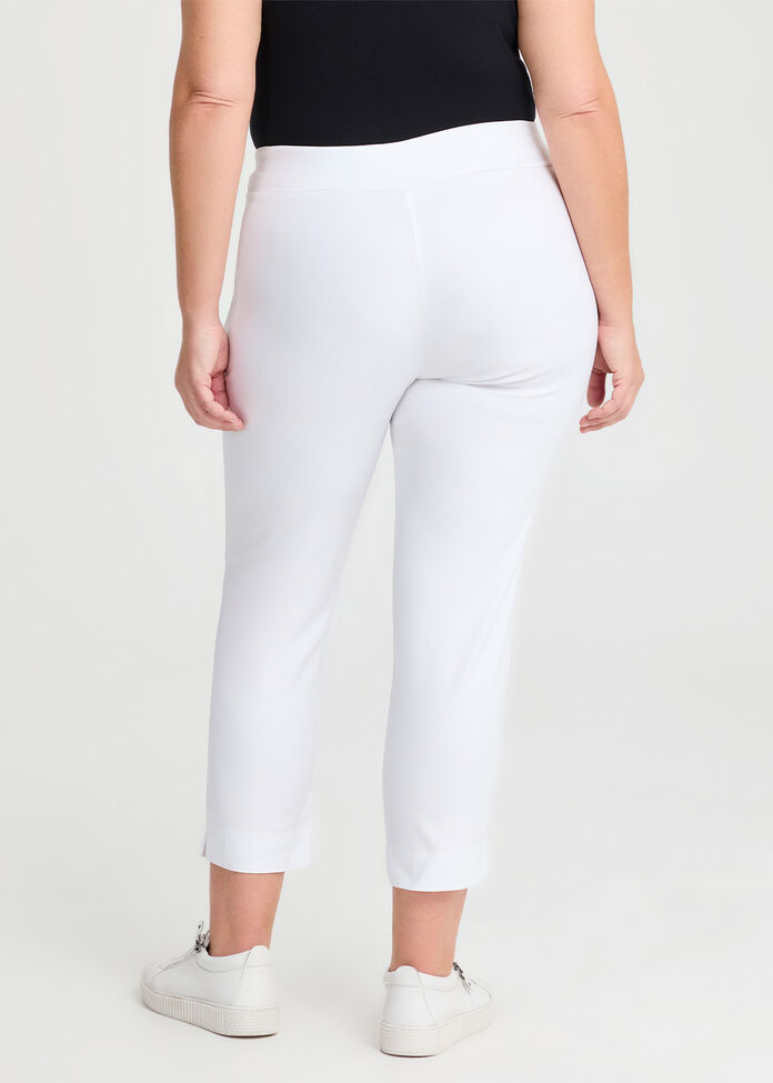 Shop Plus Size Editorial Pocket Taper Pant, White | Taking Shape NZ