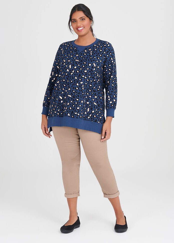 Shop Plus Size Organic Wild Sweat, Print | Taking Shape UK