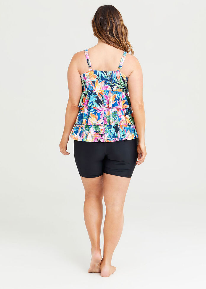 Shop Plus Size Watercolour Floral Tankini in Multi | Taking Shape AU
