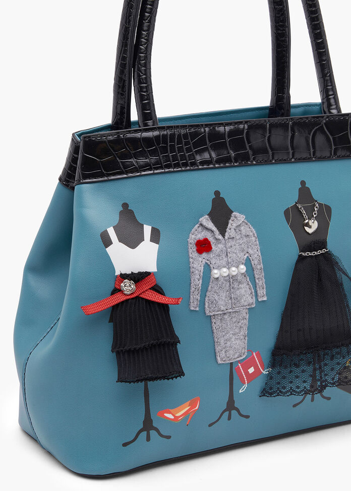 Shop Fashion Outfit Bag in Blue | Accessories | Taking Shape AU