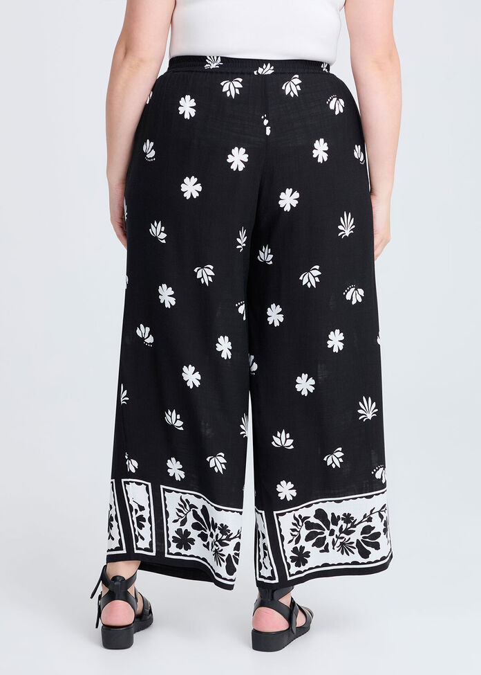 Shop Plus Size Natural Border Print Pant, Print | Taking Shape AU