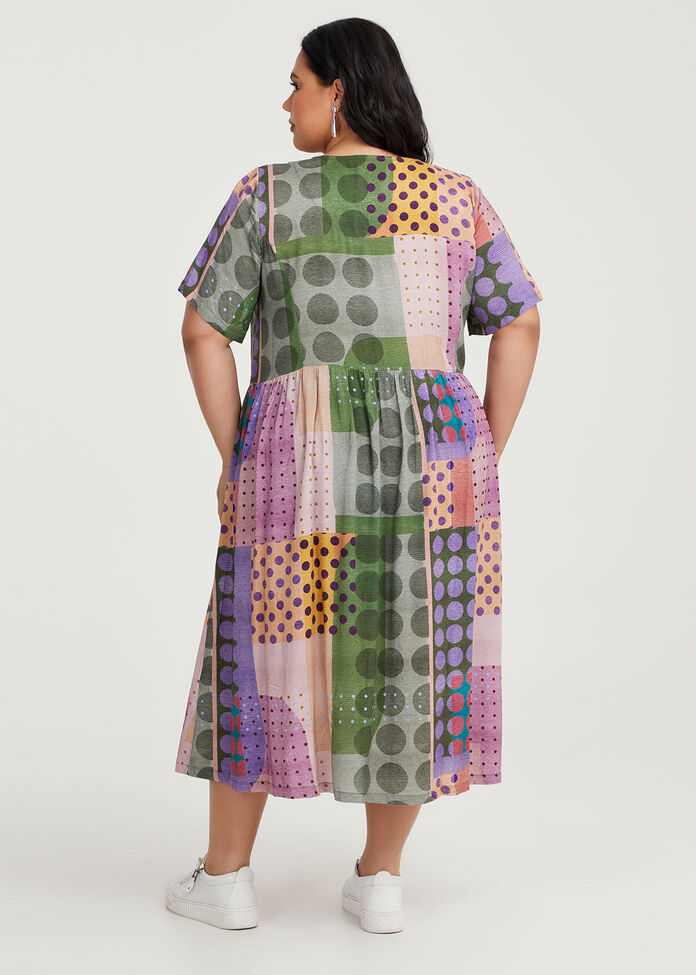 Shop Plus Size Amy Pocket Midi Dress, Multi | Taking Shape AU
