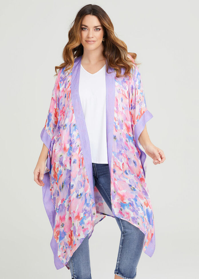 Shop Pastel Floral Cape in Multi | Accessories | Taking Shape AU