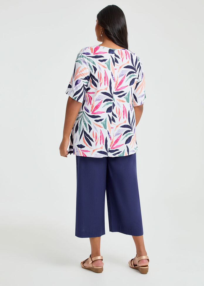 Shop Plus Size Natural Sinia Top, Multi | Taking Shape AU