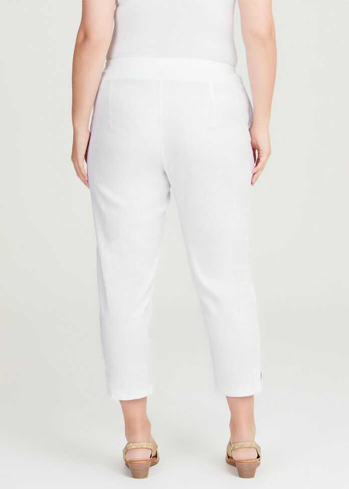 Plus Size Linen Stretch Amira Pant | Sizes 12-30 | Taking Shape