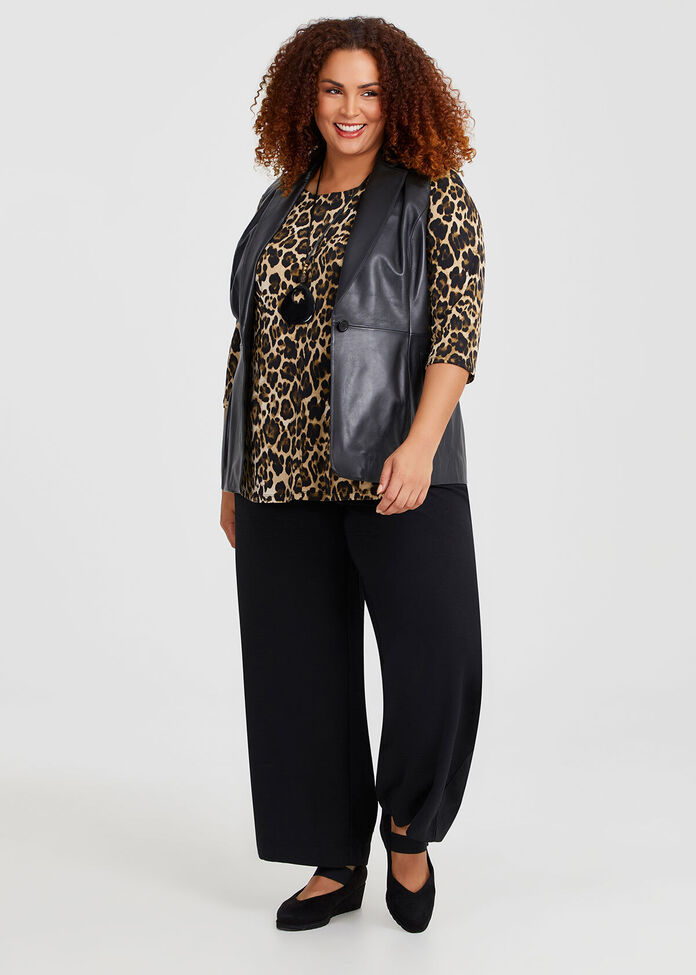Shop Plus Size Ade Leopard Top, Multi | Taking Shape AU