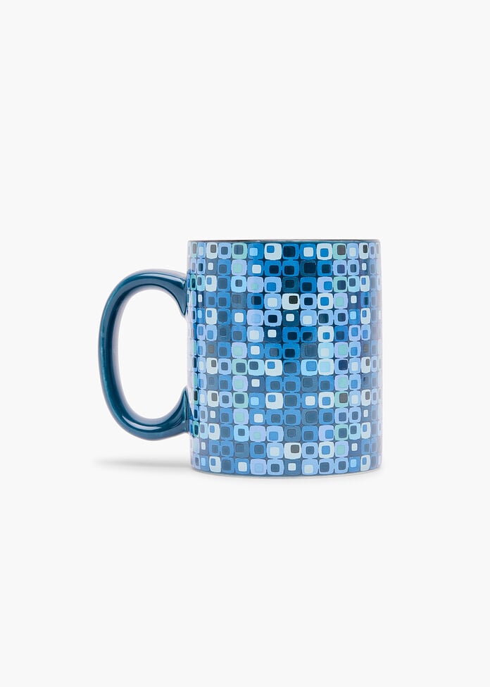 Shop Retro Lady Mug in Blue | Accessories | Taking Shape AU