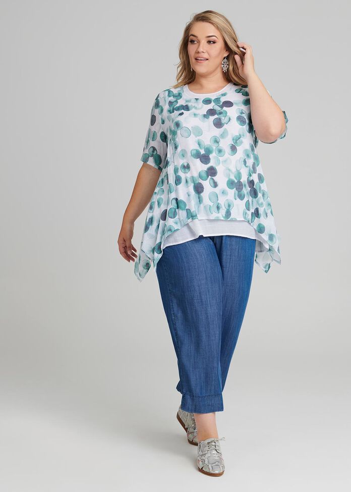 Shop Pastels Top in Print, Sizes 12-30 | Taking Shape AU