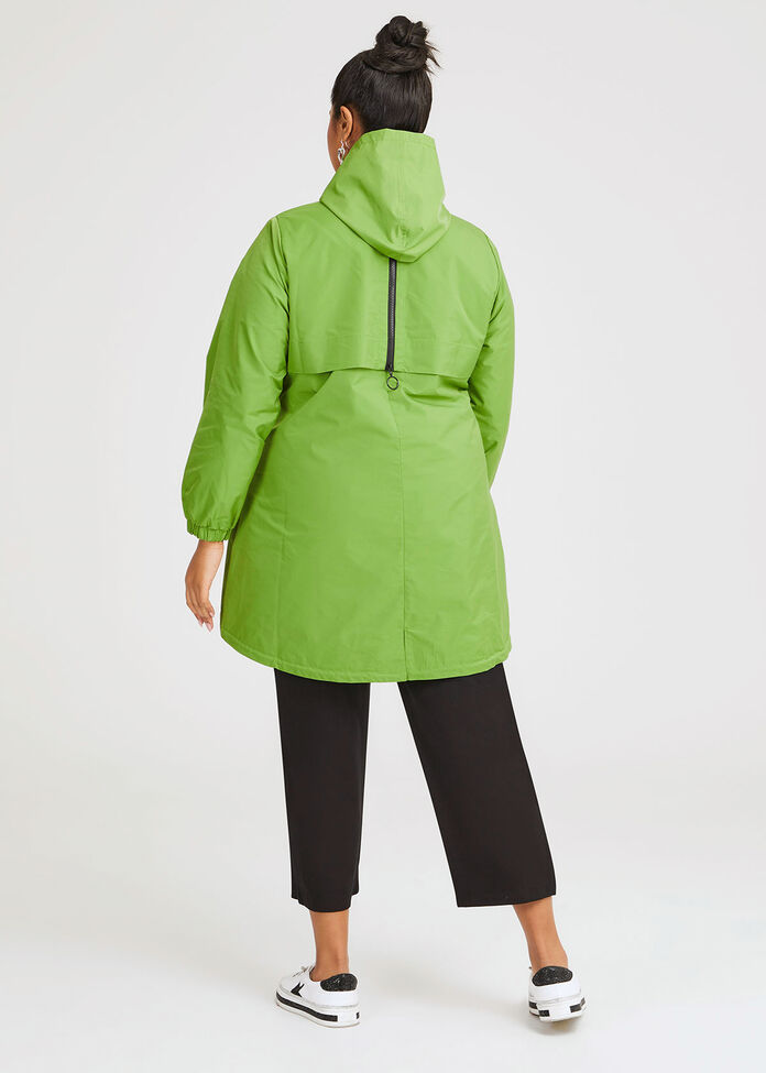Shop Plus Size Reversible Lime Pop Jacket, Green | Taking Shape AU
