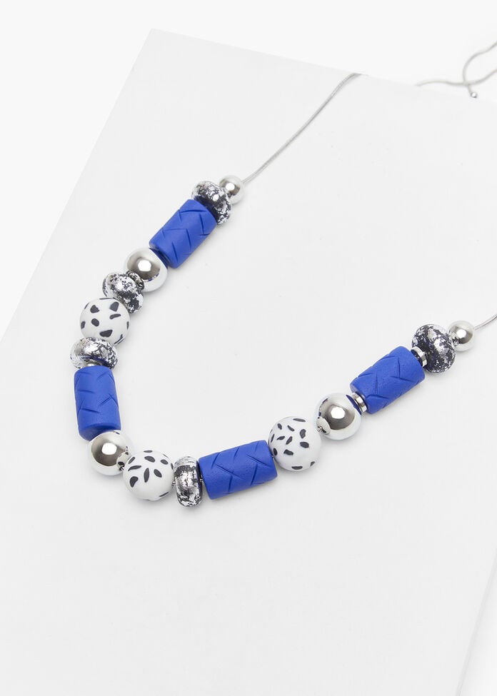 Shop Polymer Clay Necklace in Blue | Accessories | Taking Shape AU
