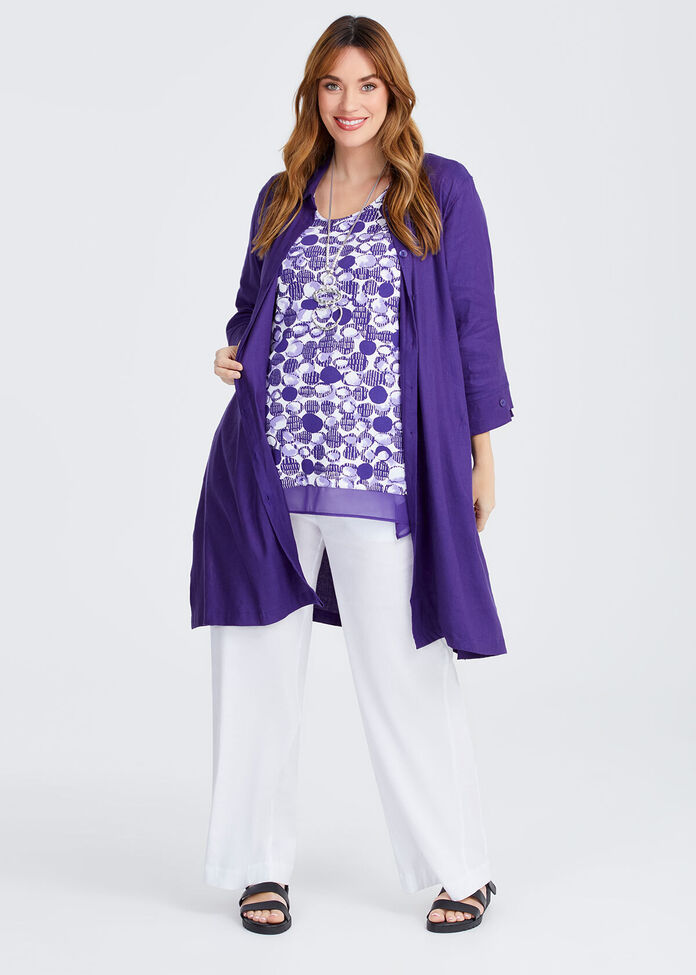 Shop Plus Size Foil Spot Natural Top, Spots | Taking Shape NZ