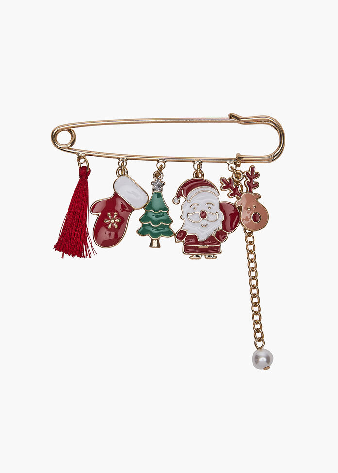 Shop Christmas Charm Pin & Brooch | Accessories | Taking Shape