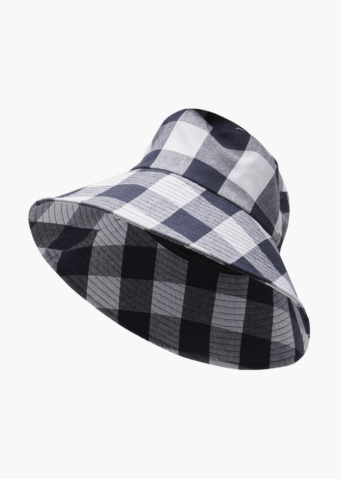 Shop Oversized Gingham Hat | Accessories | Taking Shape AU