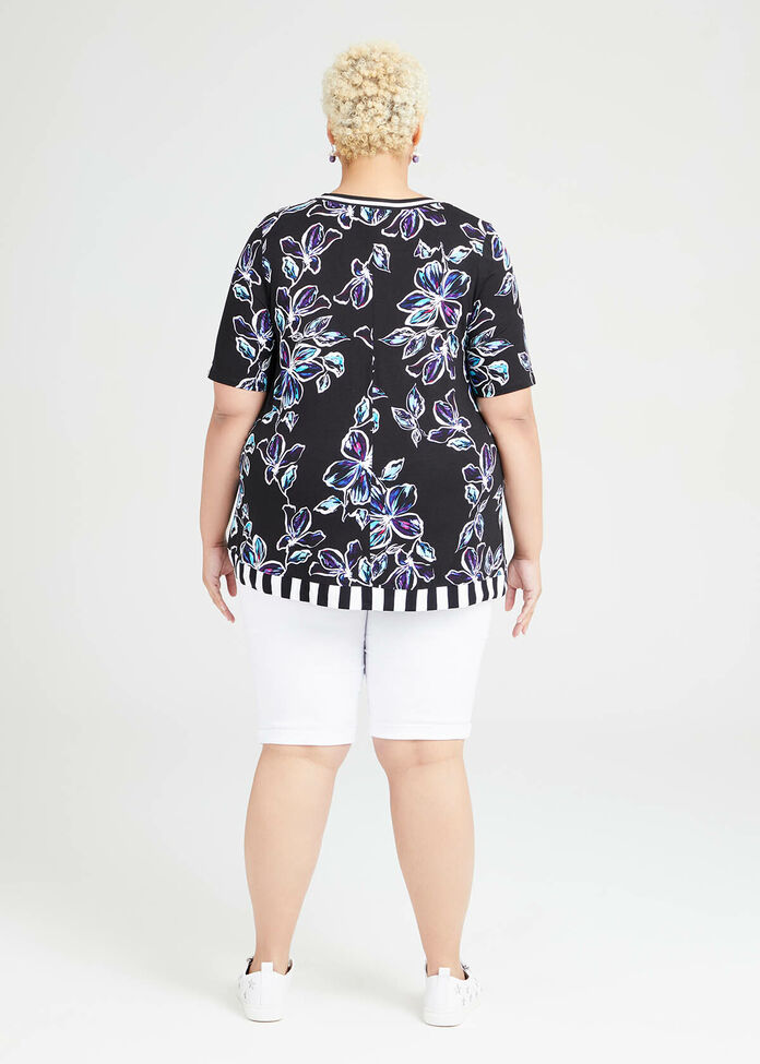 Shop Plus Size Natural Floral Boheme Top in Print | Taking Shape AU