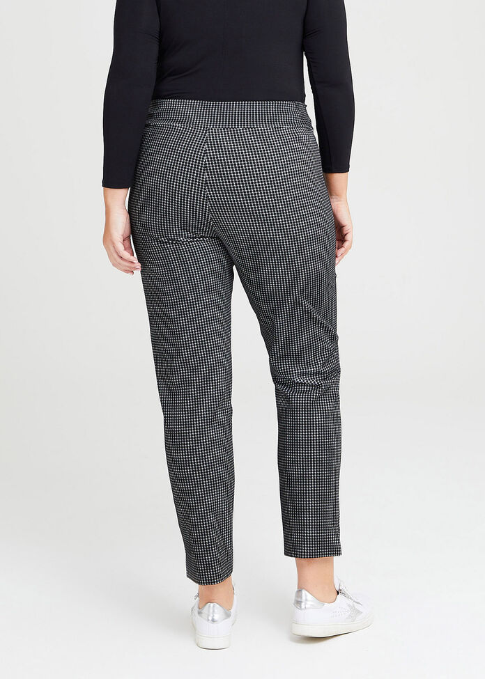 Shop Plus Size Checknote Pant in Black | Taking Shape AU