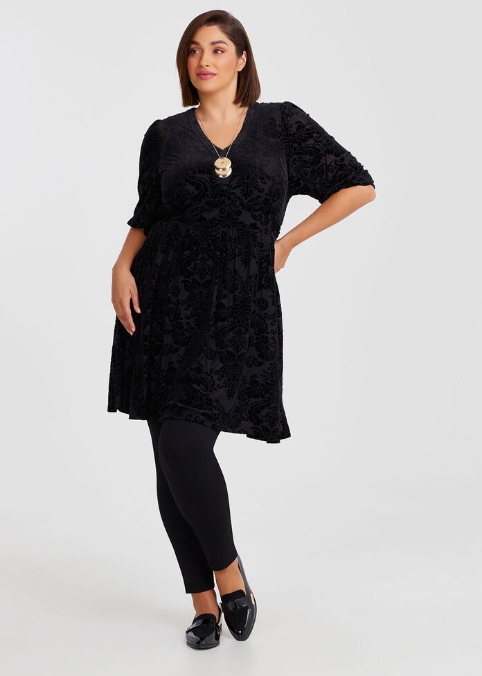 Shop Plus Size Velour Elsie Tunic, Black | Taking Shape AU