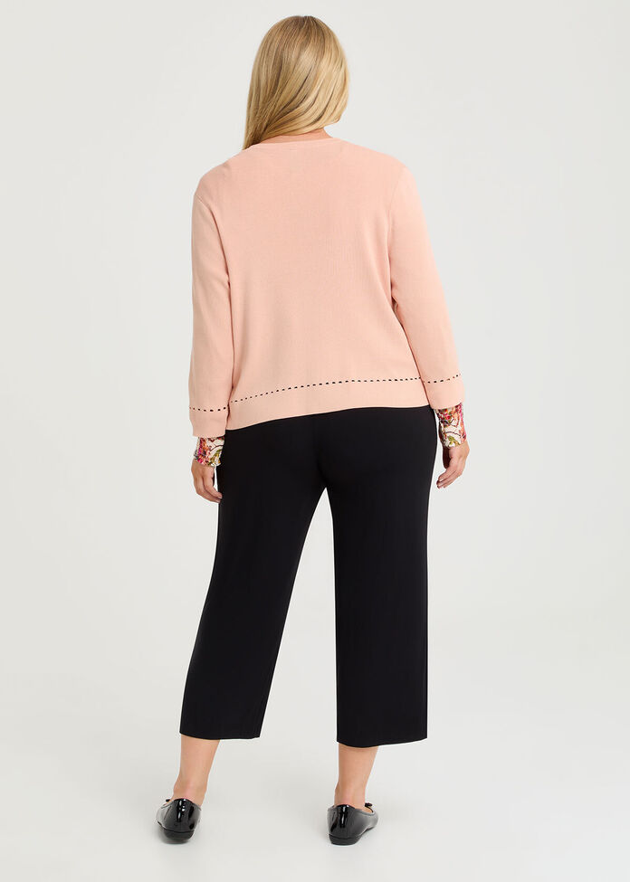 Shop Plus Size Milano Knit Natural Cardigan, Orange | Taking Shape UK