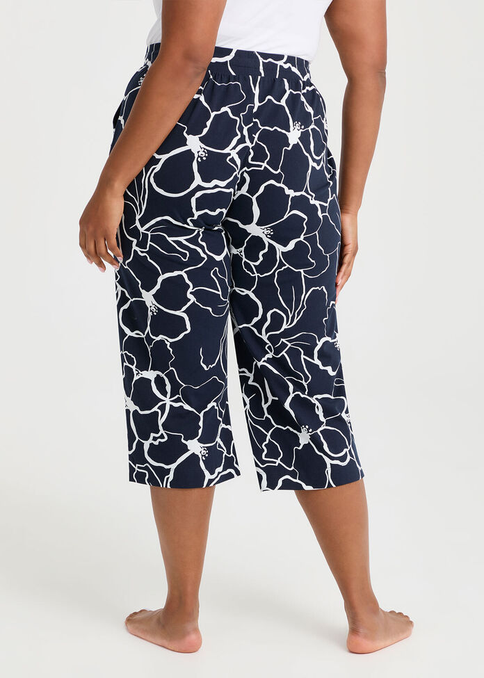 Shop Plus Size Australian Cotton Flora Pj Pant, Blue | Taking Shape AU