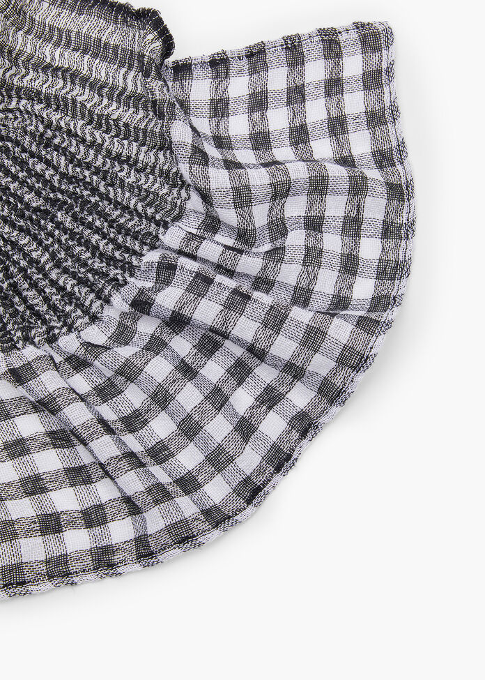 Shop Gingham Ruffle Scarf | Accessories | Taking Shape AU