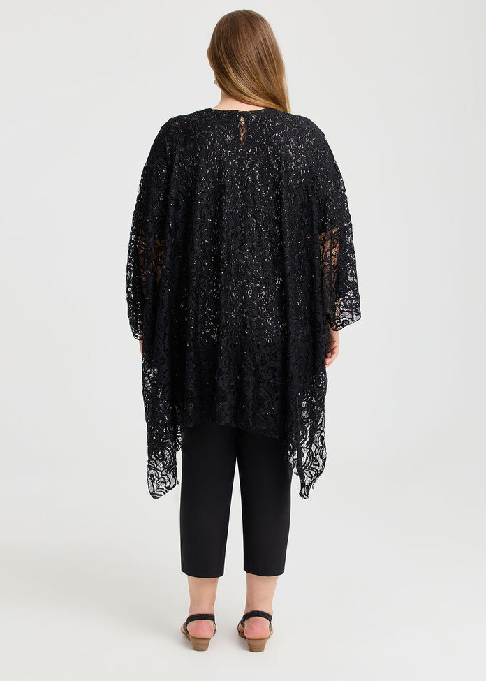 Shop Evening Sequin Cape in Black | Accessories | Taking Shape AU