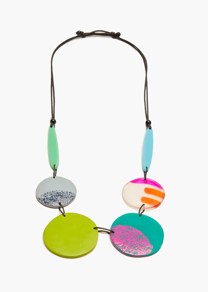 Shop Sarah Multi Disc Necklace in Multi | Accessories | Taking Shape AU