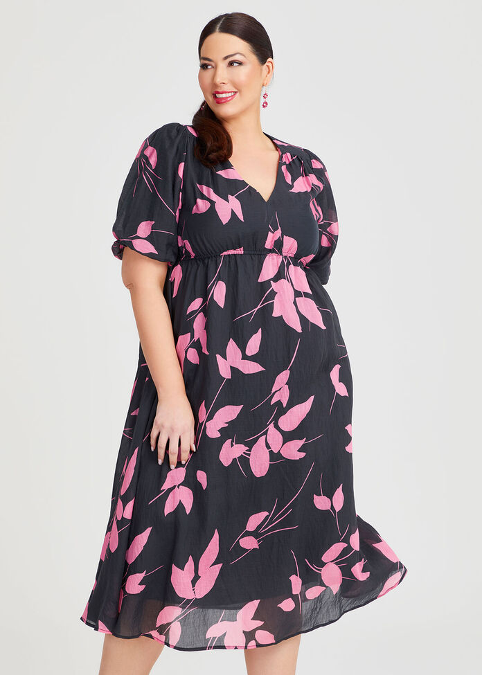 Shop Plus Size Midsummer Midi Event Dress, Print | Taking Shape AU