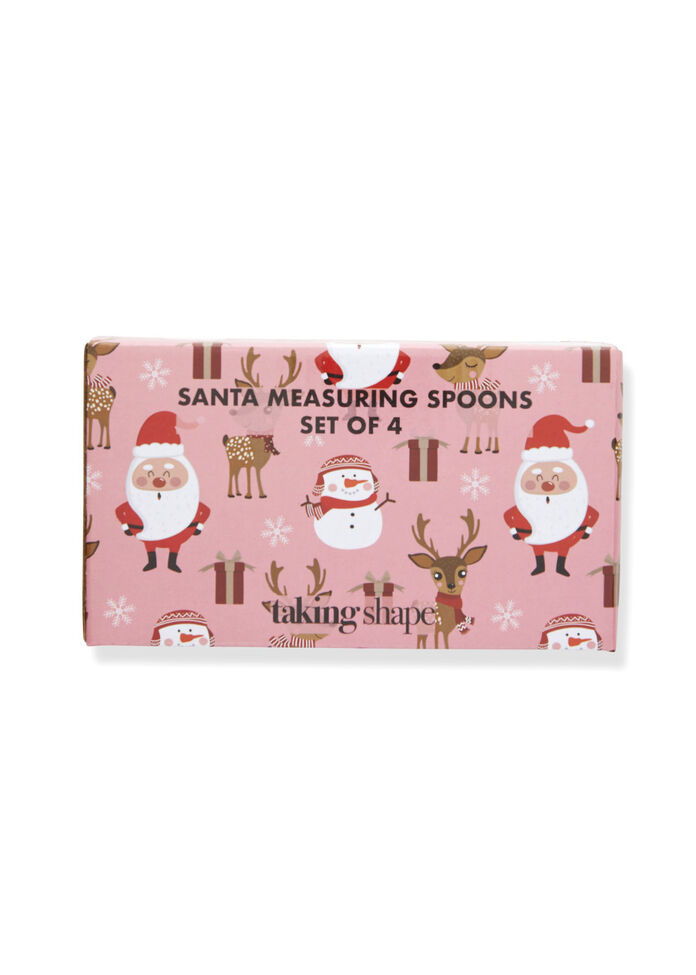 Shop Set/4 Santa Measuring Spoons in Multi | Accessories | Taking Shape AU