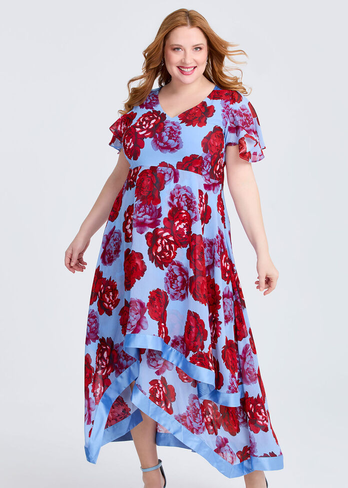 Shop Plus Size Camilia Amazonia Maxi Dress, Floral | Taking Shape AU