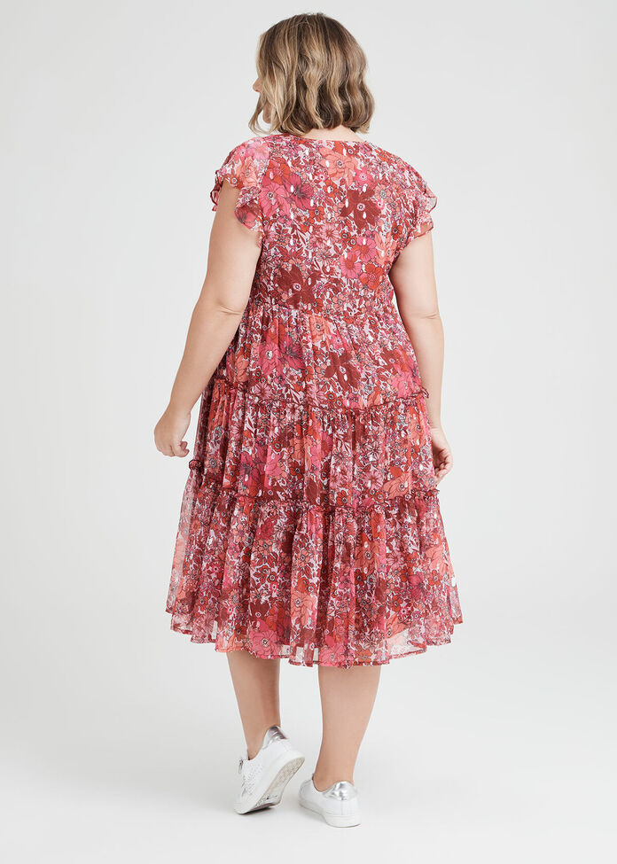 Shop Plus Size Floral Fields Dress, Print | Taking Shape CA