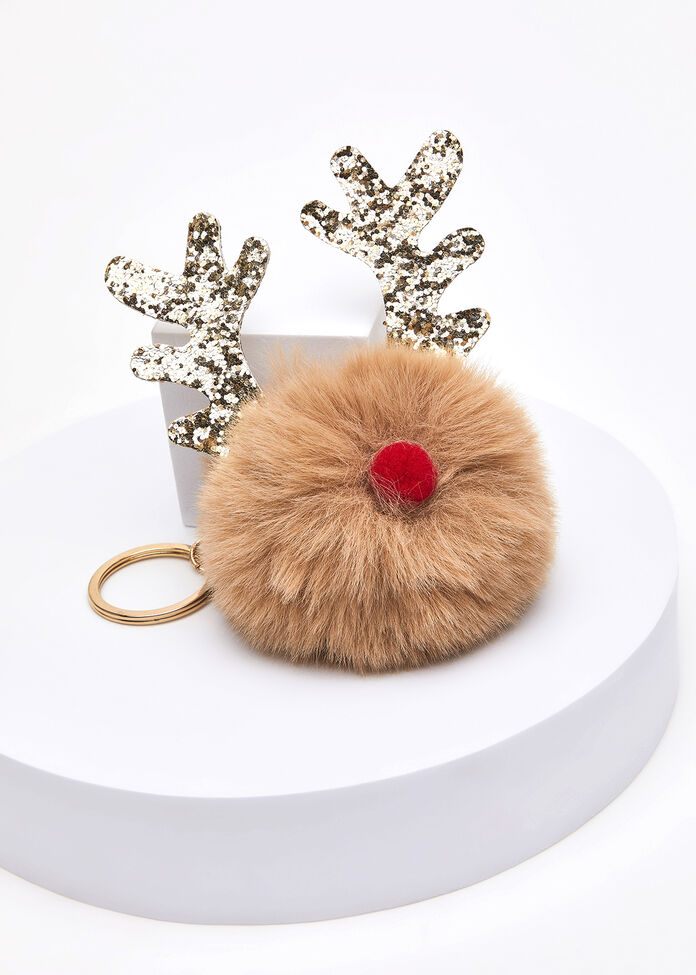 Shop Reindeer Christmas Keyring | Accessories | Taking Shape AU