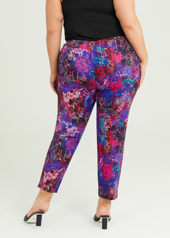 Shop Plus Size Rococo Linen Wide Leg Pant, Multi | Taking Shape AU