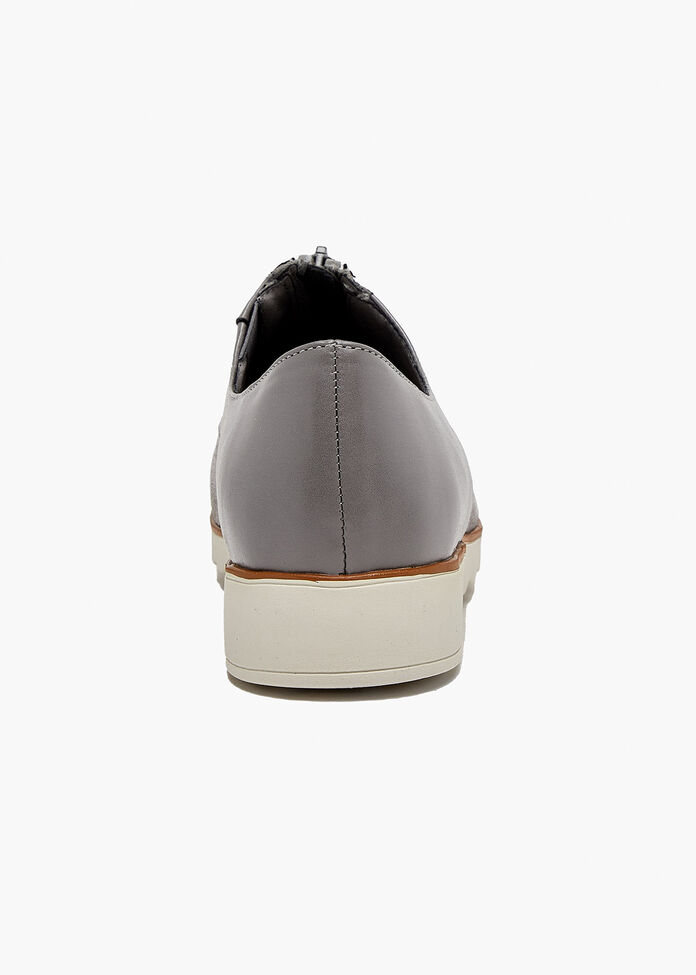 Shop Grey Zip Front Casual Shoe | Comfortable Shoes | Taking Shape AU