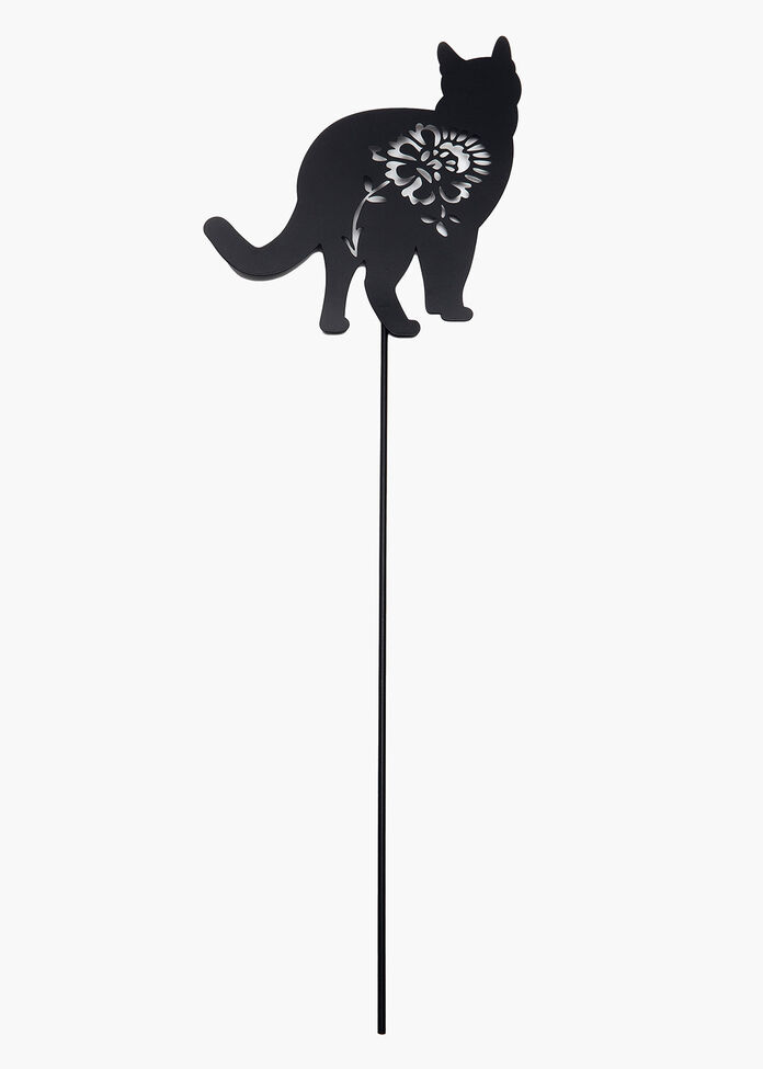 Shop Set/3 Cat Garden Stakes in Black | Accessories | Taking Shape AU