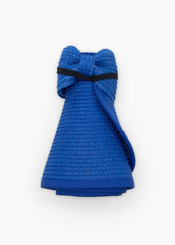Shop Roll Up Travel Visor in Blue | Accessories | Taking Shape NZ